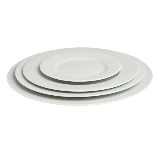 Plain White Plates | Crockery Rental | Jongor Hire